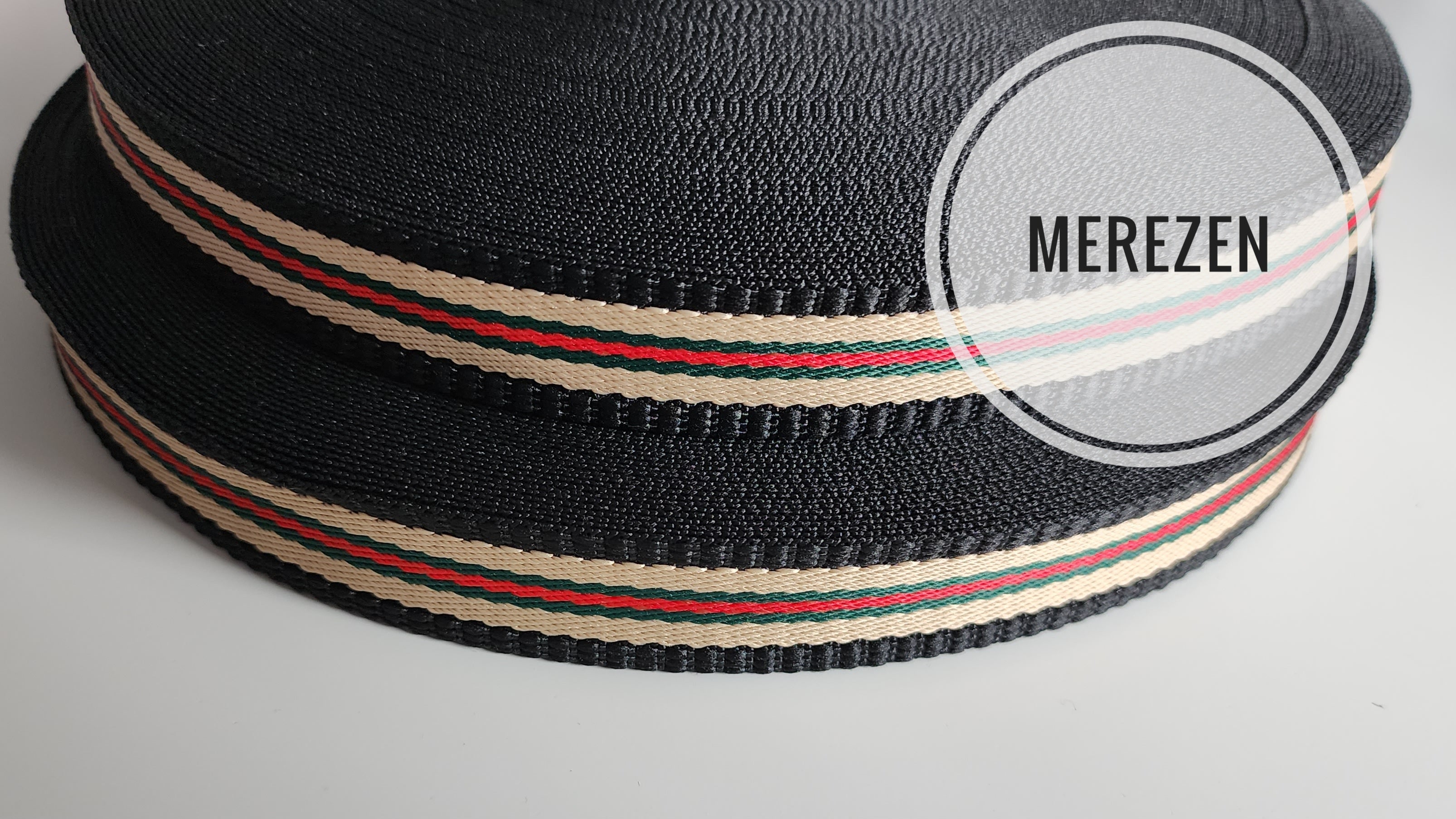 1 Inch Patterned Webbing Lux Threads Merezen