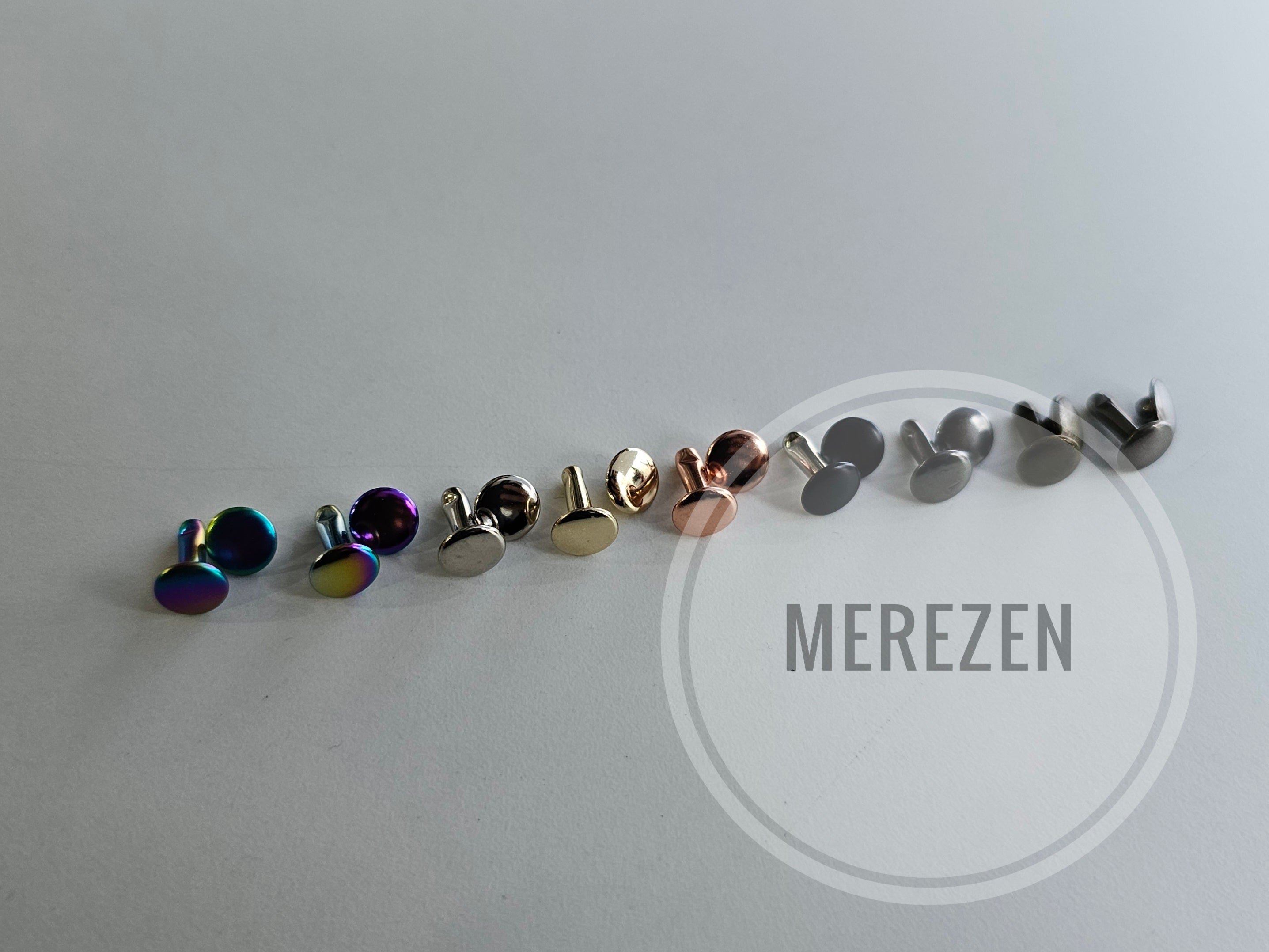 Rivets 9 x 10mm - 50 or 100 pack – MereZen