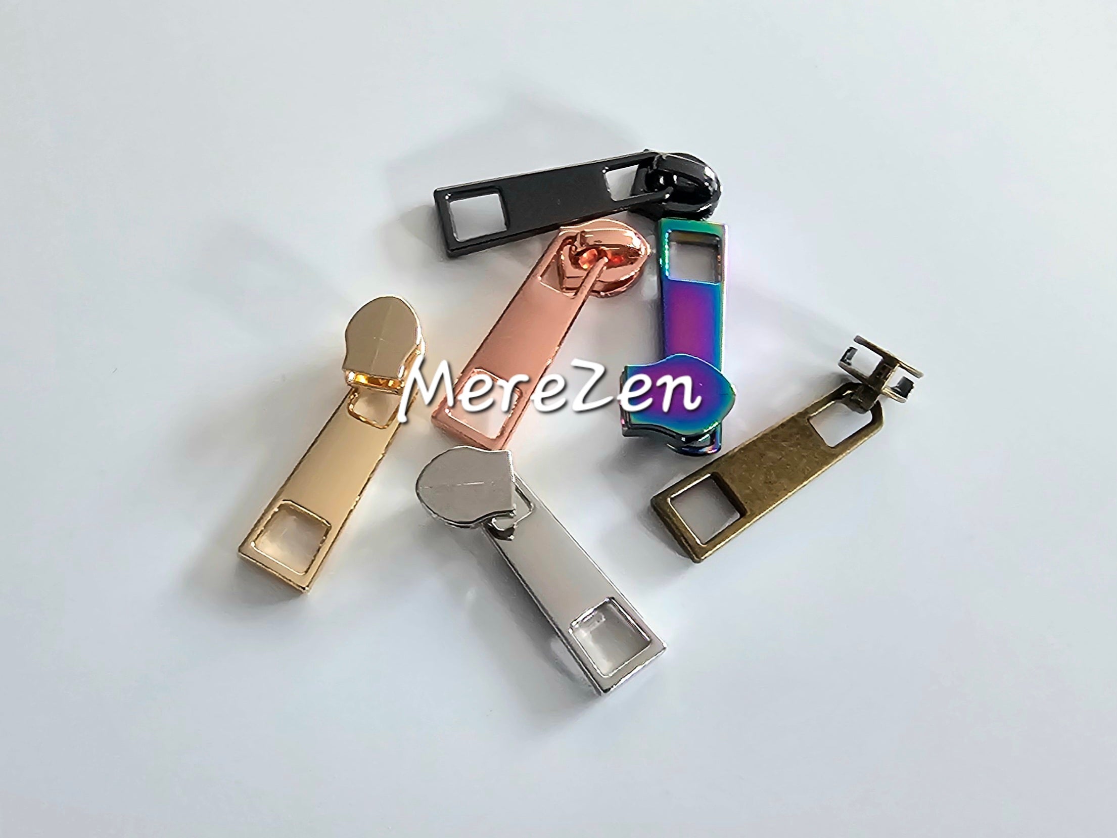 Thin Long Bar Zipper Pulls - No.5 – MereZen