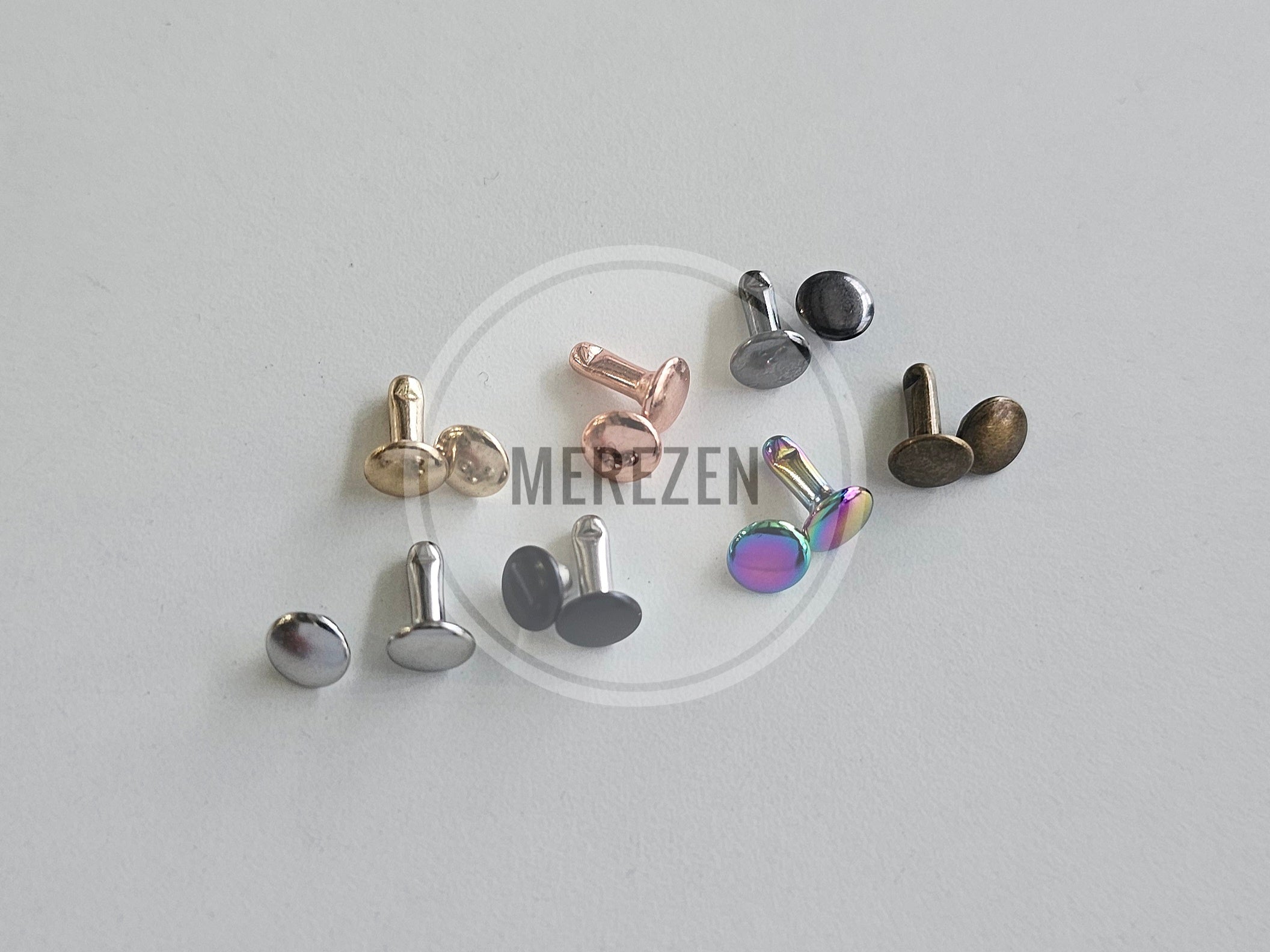 Rivets 6 x 8mm - 20 or 50 pack – MereZen