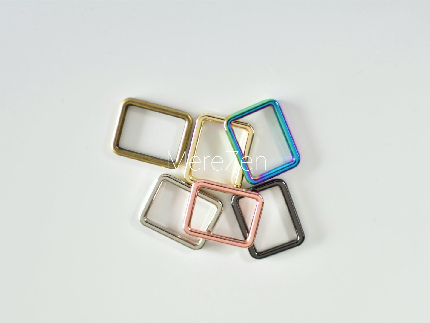 Rectangle Rings - 3/4 Inch (20mm) 2.6mm thick - 10 pack – MereZen