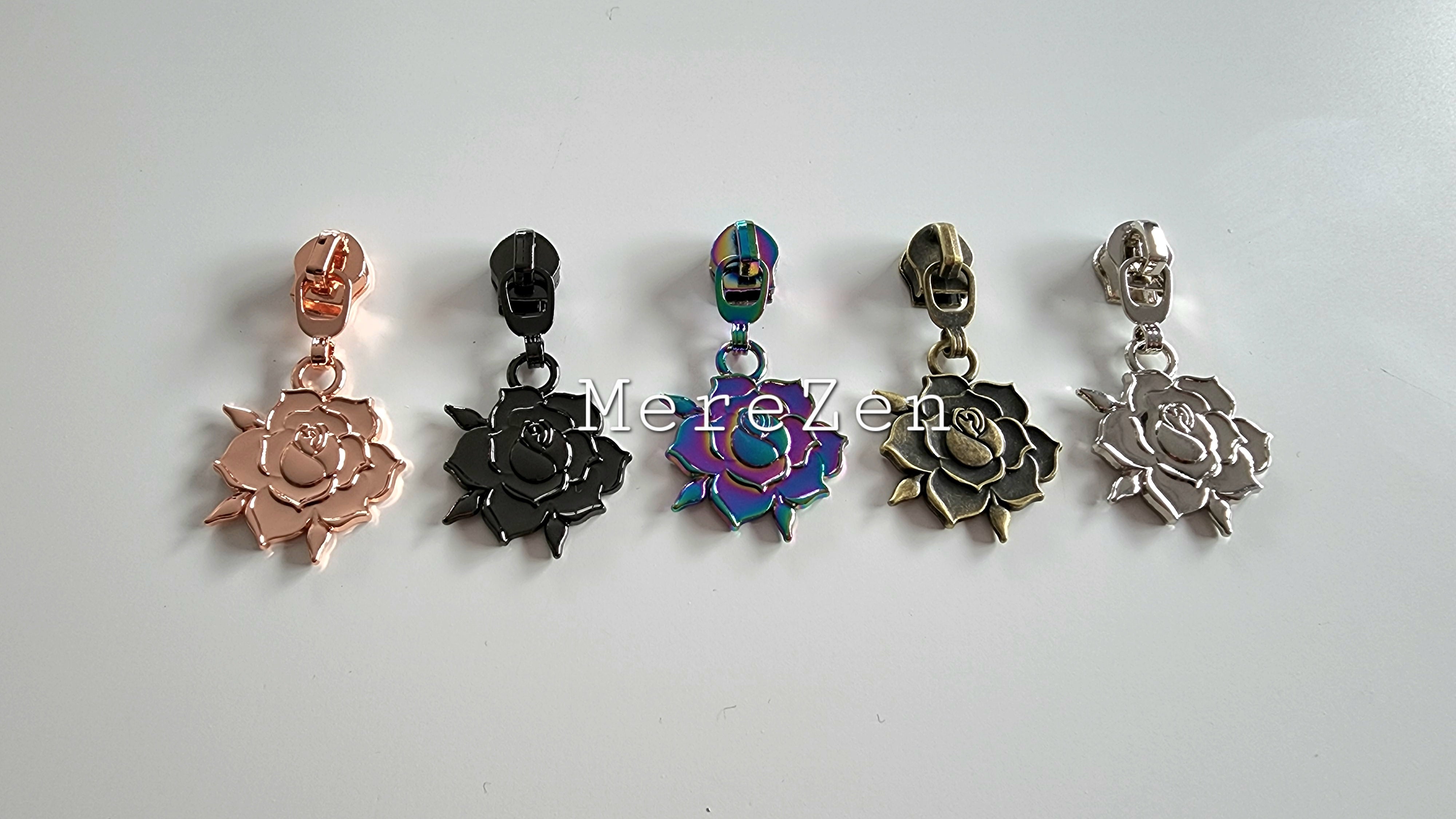 Flower Zipper Pull - No.5 – MereZen